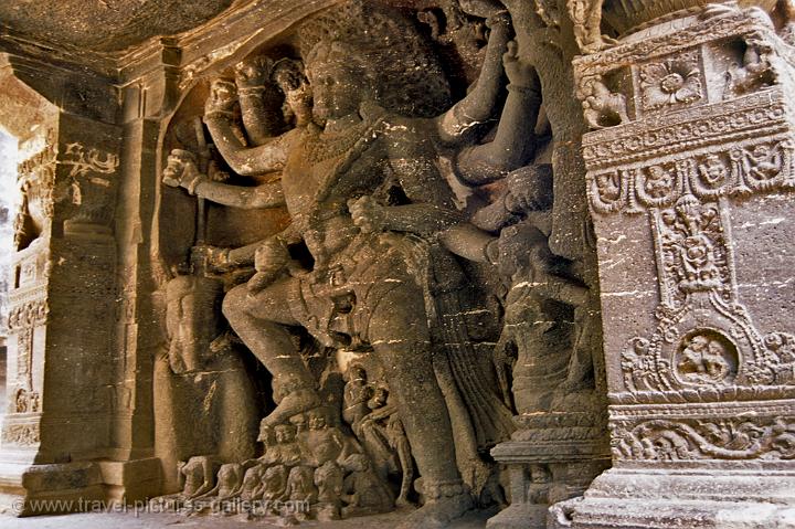 Ellora Caves Sculptures