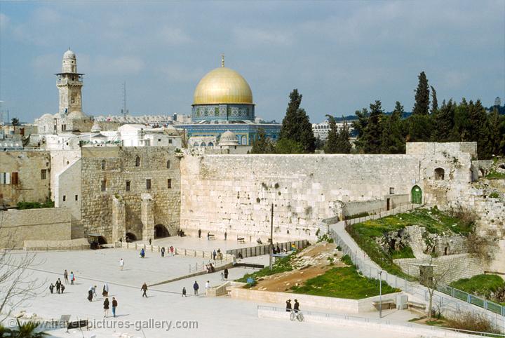 Pictures of Israel- Jerusalem-0004 - the Western Wall or Wailing Wall ...