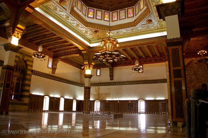 Travel Pictures Gallery- syria-0014- Aleppo, inside the palace at the ...